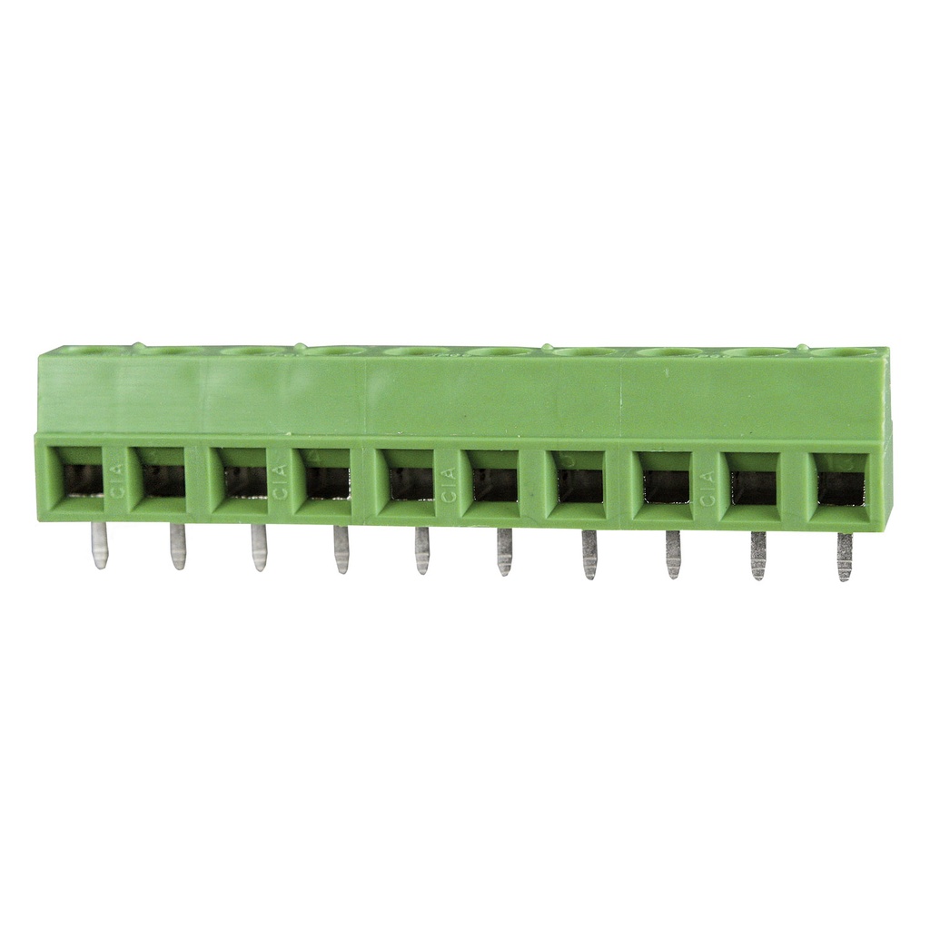 10 Position PCB Screw Terminal Block, 5mm Pin Spacing, 14A, 300V, 30-14 ...